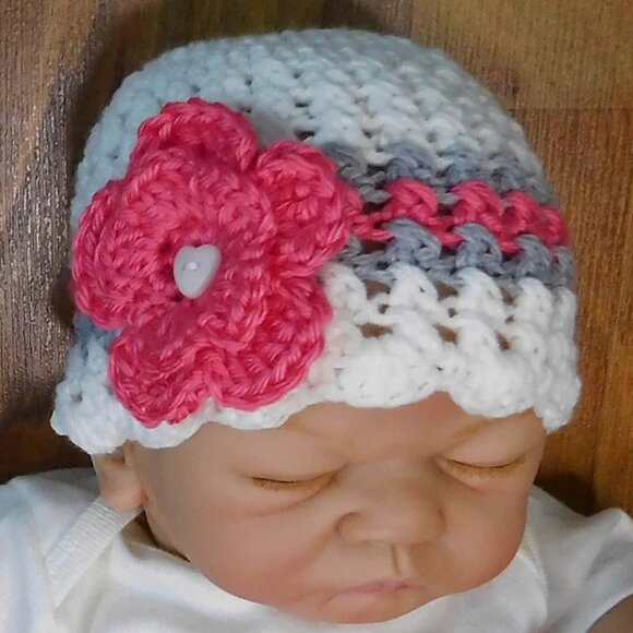 Handmade | Accessories | Crochet Baby Hat Handmade Baby Hat Infant Hat ...